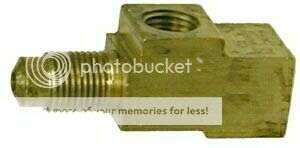 Real Deal Supply |Metric Towed Trailer Brake Tee-->931371