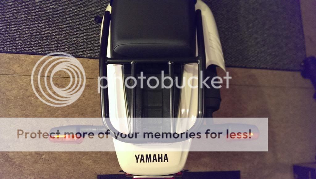 Manrack all mounted up! | TW200 Forum