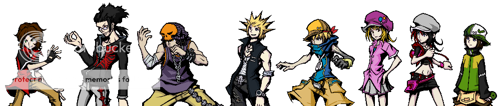 TWEWY Spriting and Comic Thread X - Page 6 - The World Ends with You ...