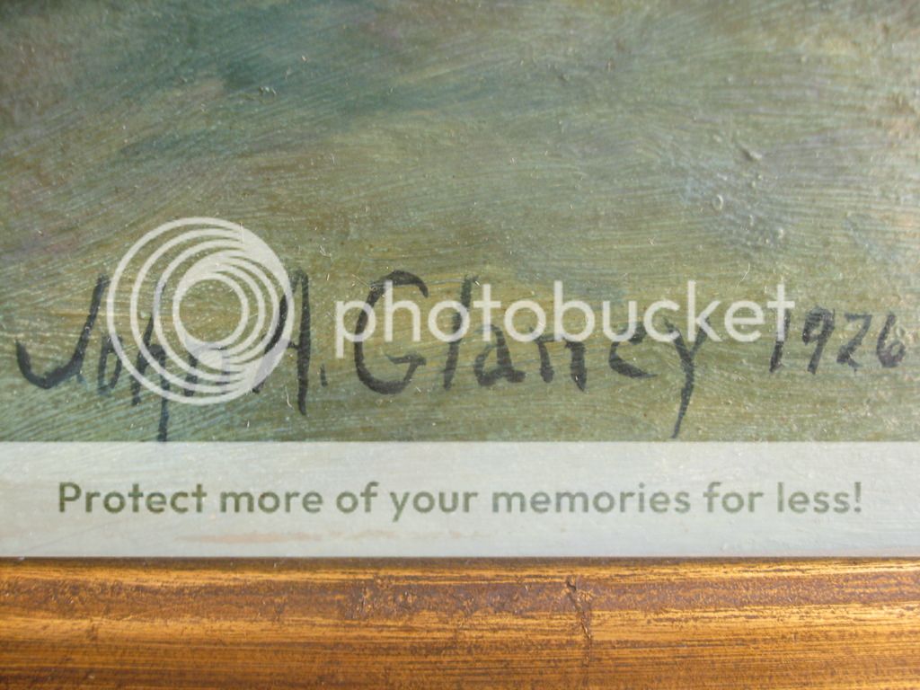 1926 Still Life With Violin By Ohio Artist John Glancy | Antiques Board